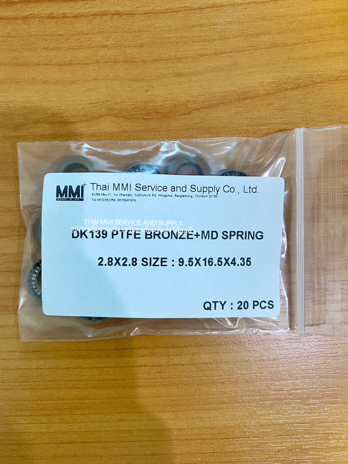 DK139 PTFE BRONZE + MD SPRING - THAIMMI