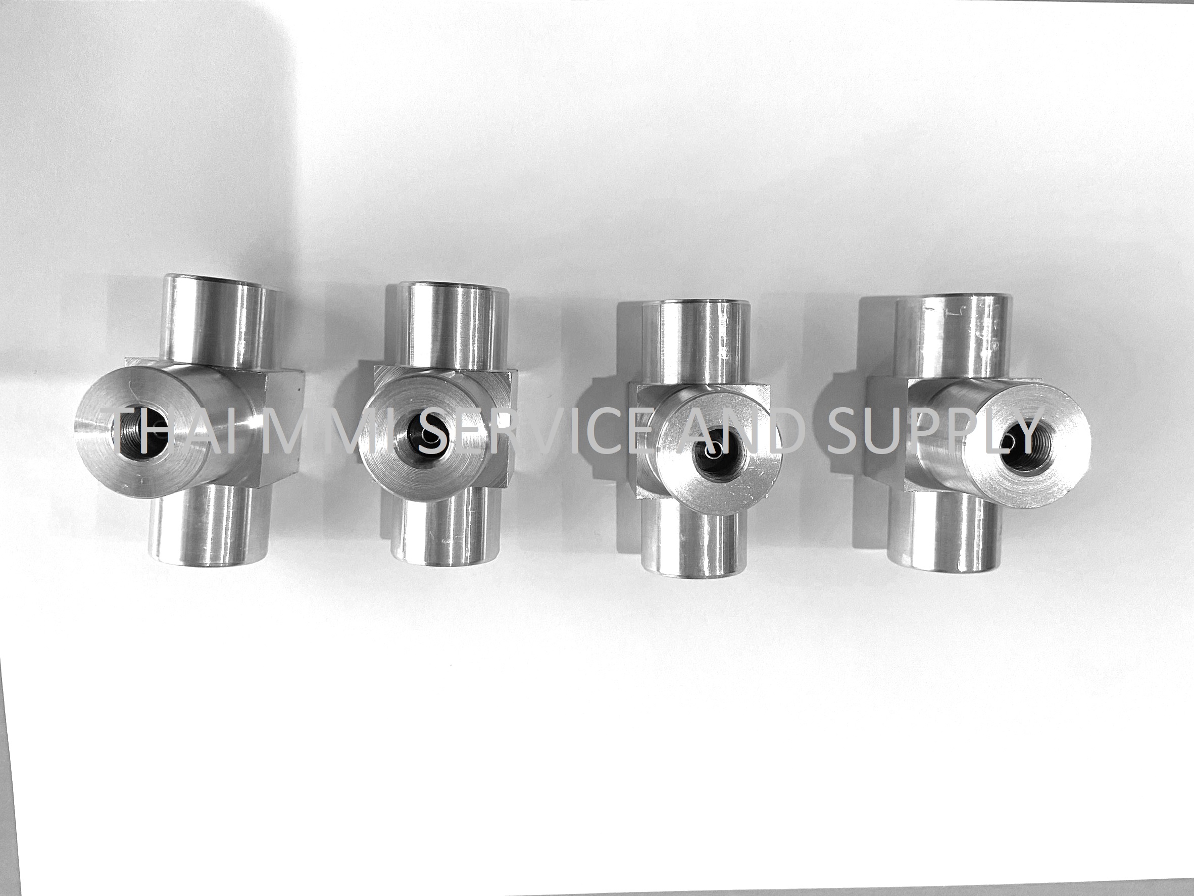 CONNECTOR 3 WAY M12*M12*M10 DRIVING FIT SEAT ALUMINIUM - THAIMMI