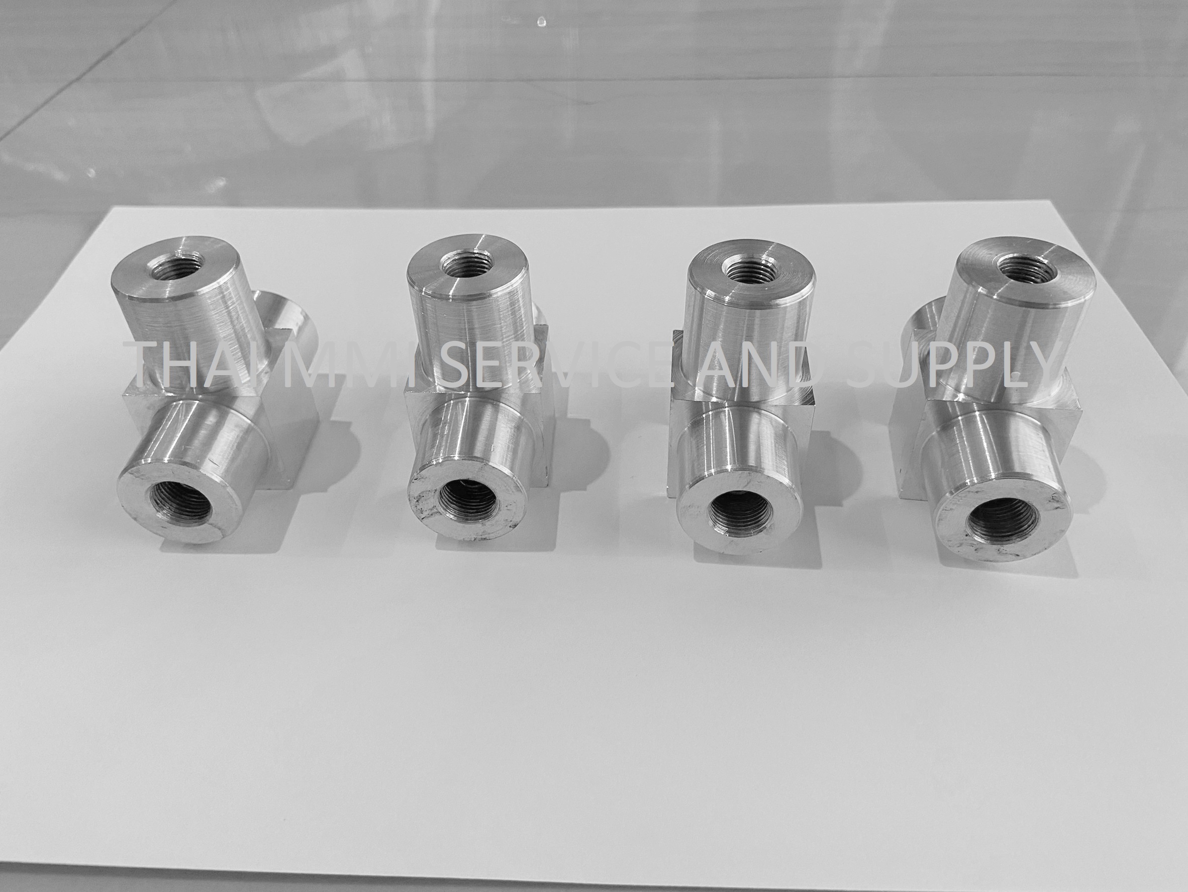 CONNECTOR 3 WAY M12*M12*M10 DRIVING FIT SEAT ALUMINIUM - THAIMMI